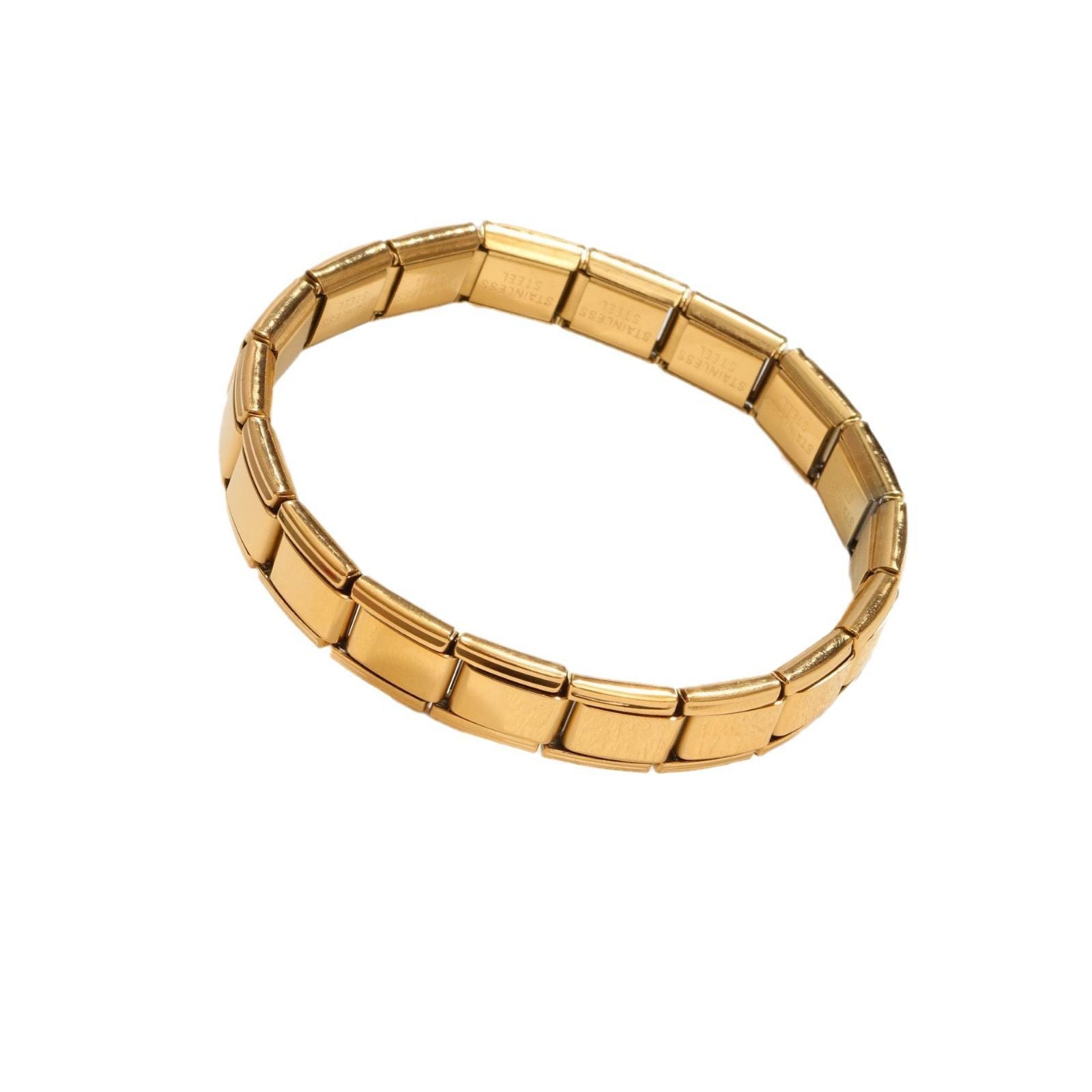 PULSERA ITALIANA DORADA – Oncelunasmx